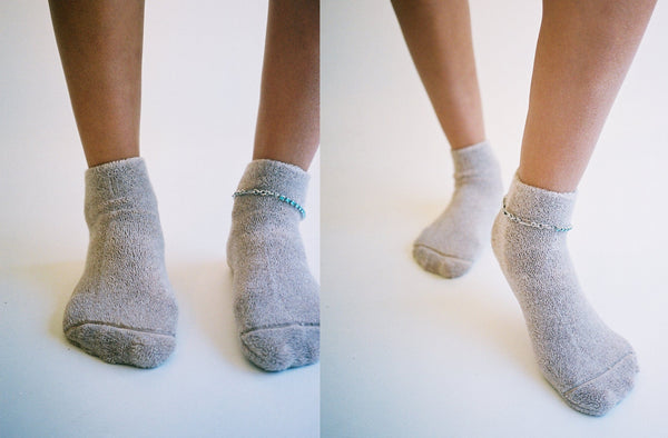 Baserange ~ Haptic Ankle Buckle Socks| MAIMOUN